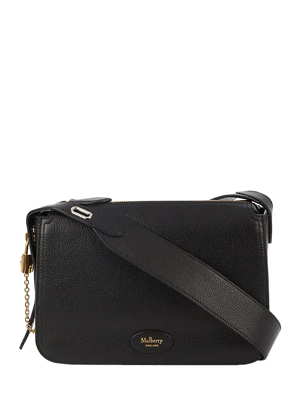 Mulberry Billie Small Leather Cross-body Bag - Black