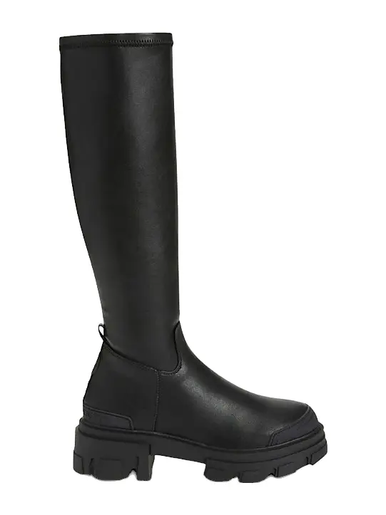 Kurt Geiger Trekker Sock Over-the-knee Boots - Black