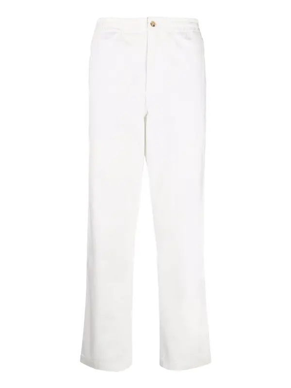 Polo Ralph Lauren Logo-embroidered Chinos - White