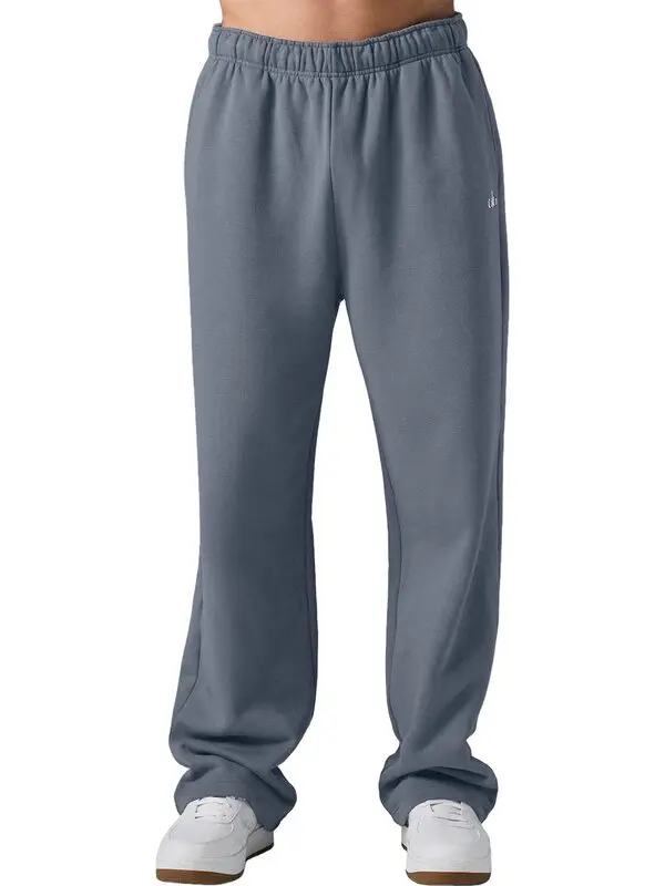 Alo Yoga Accolade Straight Leg Sweatpant - Steel Grey