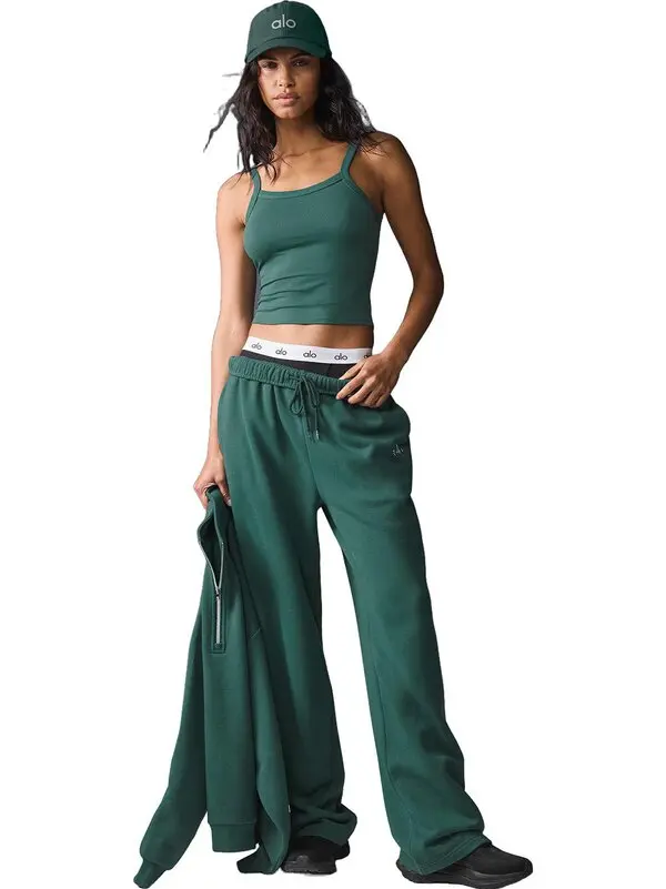 Alo Yoga Accolade Straight Leg Sweatpant - Winter Ivy