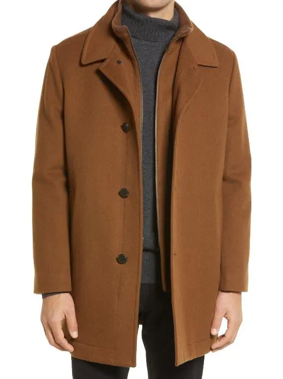 Hart Schaffner Marx Macbeth Car Coat - Vicuna