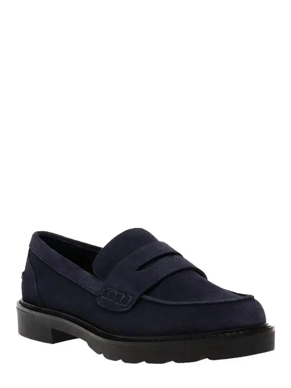 Anne Klein Penny Keeper Loafer - Navy