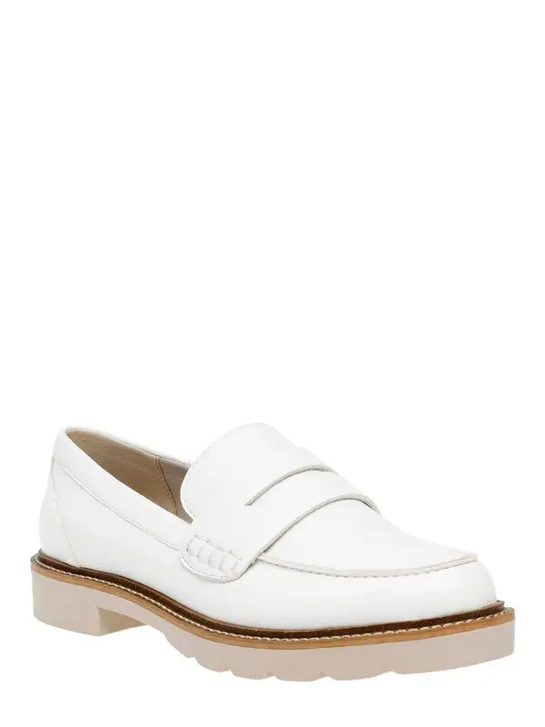 Anne Klein Penny Keeper Loafer - White