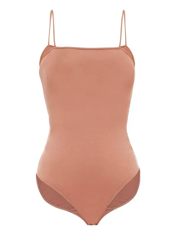 Enza Costa Stretch-jersey Bodysuit - Antique Rose