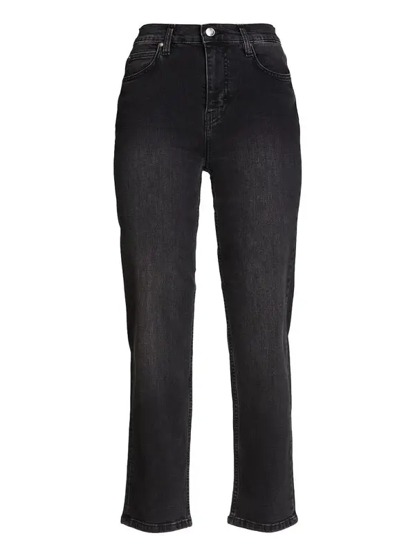 IRO PARIS Deen Cropped Slim-leg Jeans - Black