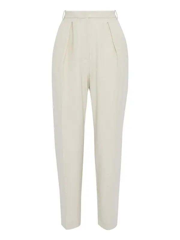 IRO PARIS Botni Twill Tapered Pants - Ecru