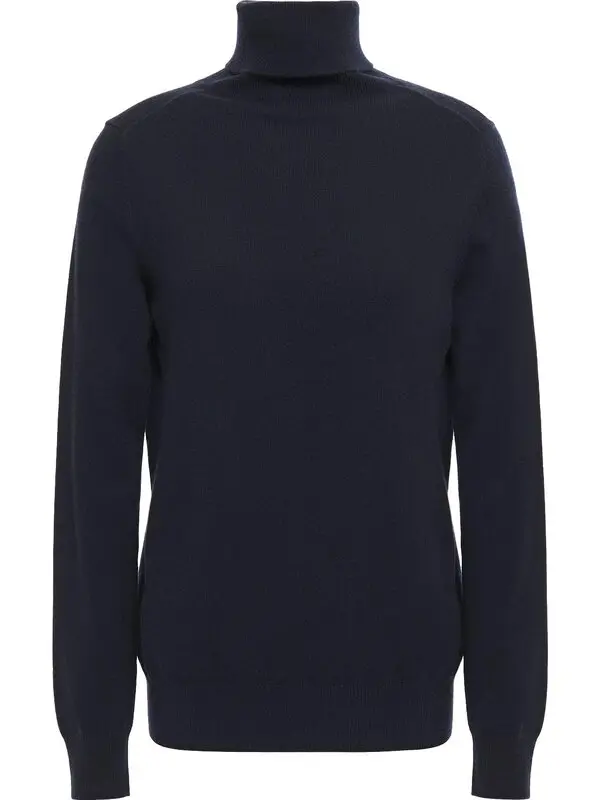 N.peal Cashmere Turtleneck Sweater - Navy