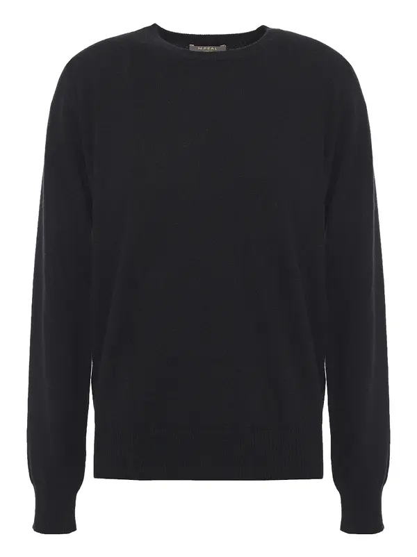N.peal Cashmere Sweater - Black