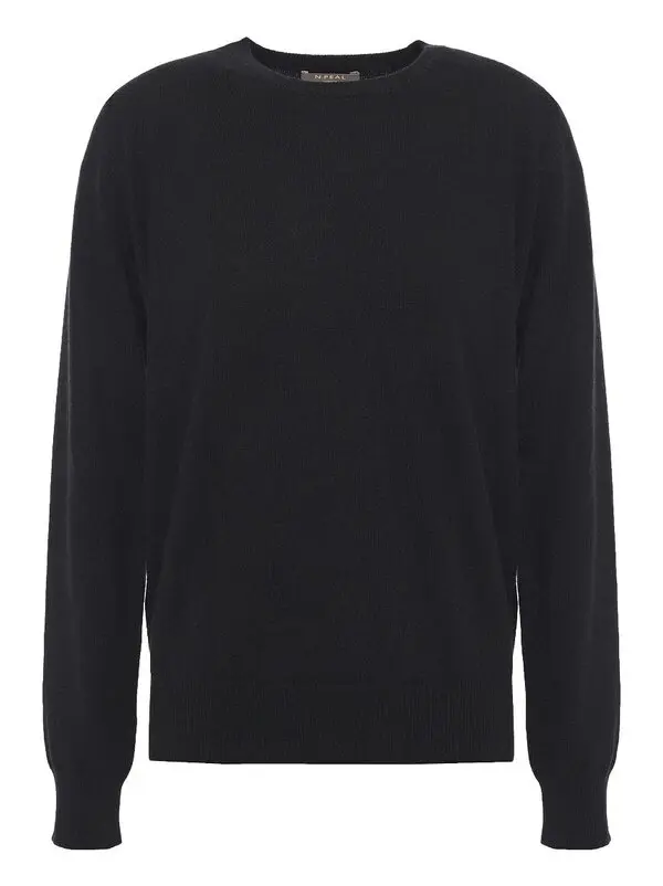 N.peal Cashmere Sweater - Black