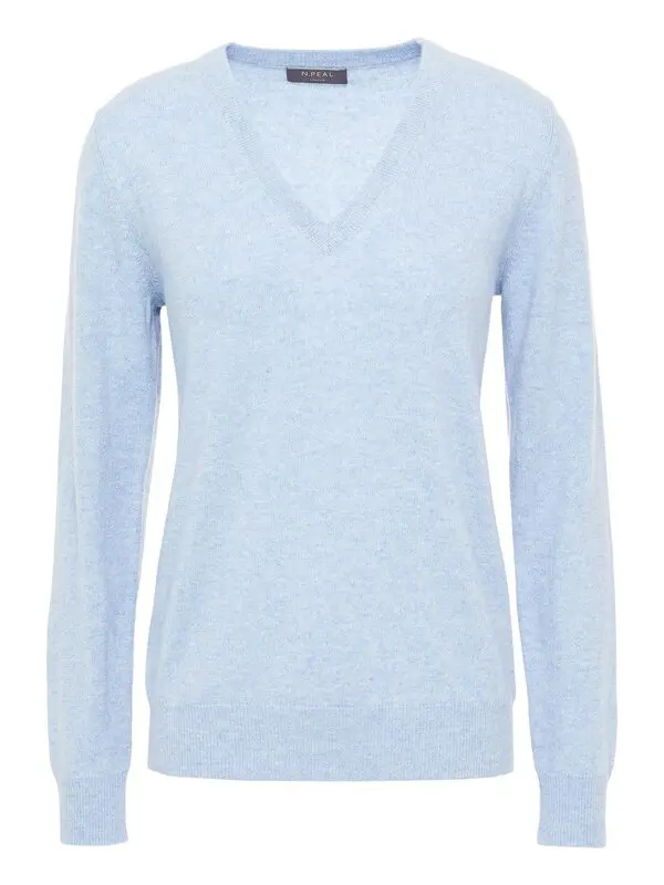 N.peal Cashmere Sweater - Light Blue