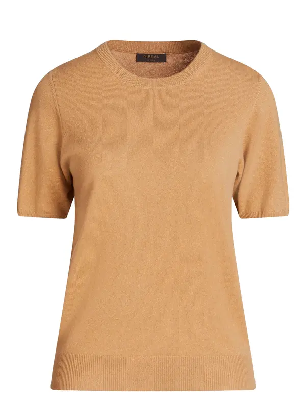 N.peal Cashmere Top - Sand
