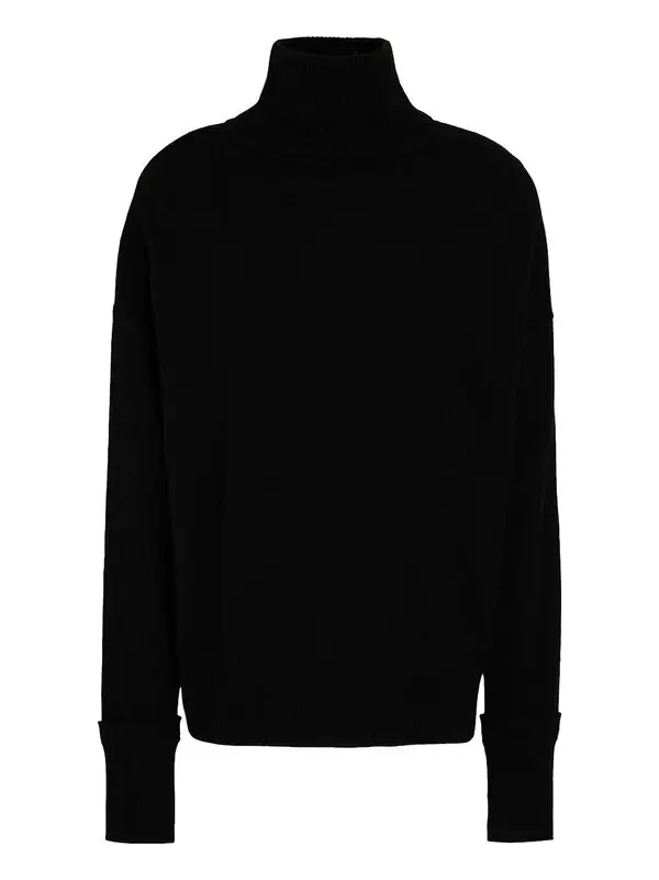 Autumn Cashmere Cashmere Turtleneck Sweater - Black