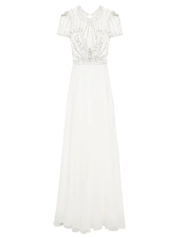Jenny Packham Amaryllis Embellished Bridal Gown - Ivory