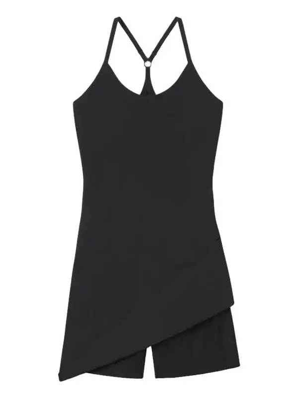 Outdoor Voices The Exercise Dress - Black Polka