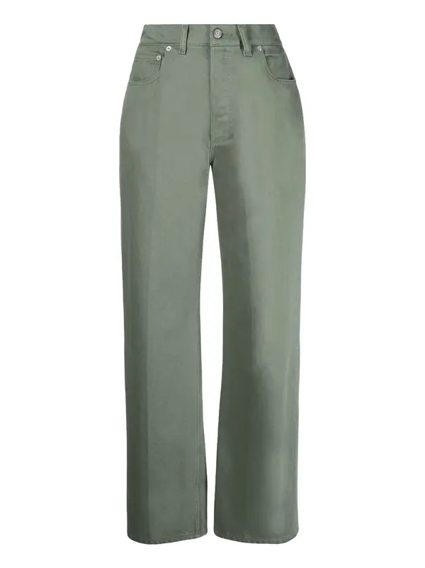 Boyish Straight-leg Jeans - Green