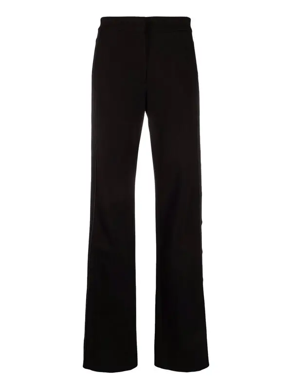 Dorothee Schumacher Elasticated Waistband Flared Hem Trousers - Black