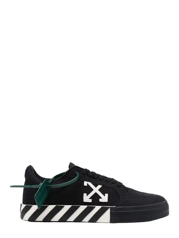 Off-White Vulcanized Low-top Sneakers - Black