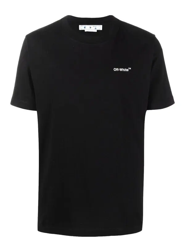 Off-White Caravaggio Arrow Short-sleeve T-shirt - Black