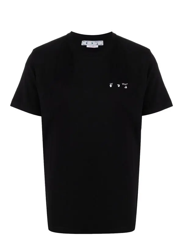 Off-White Caravaggio-print T-shirt - Black