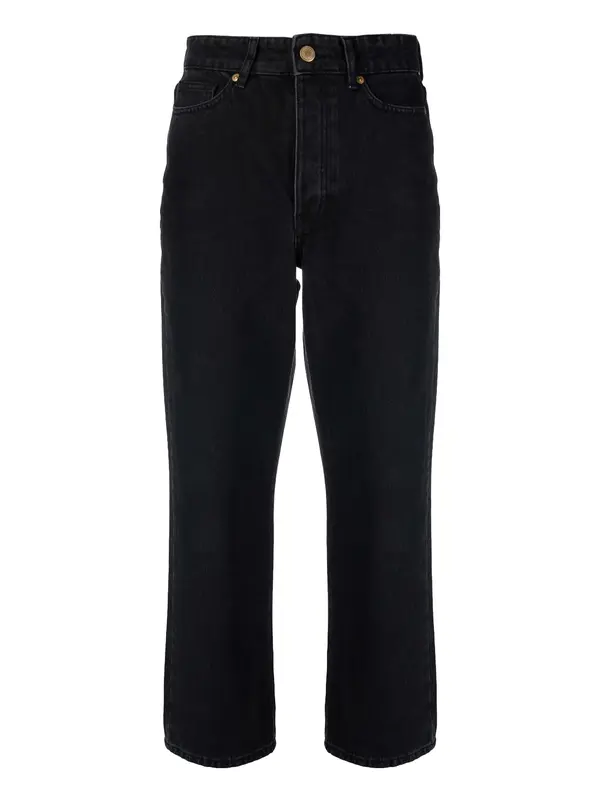 BY MALENE BIRGER Cropped-leg Jeans - Black