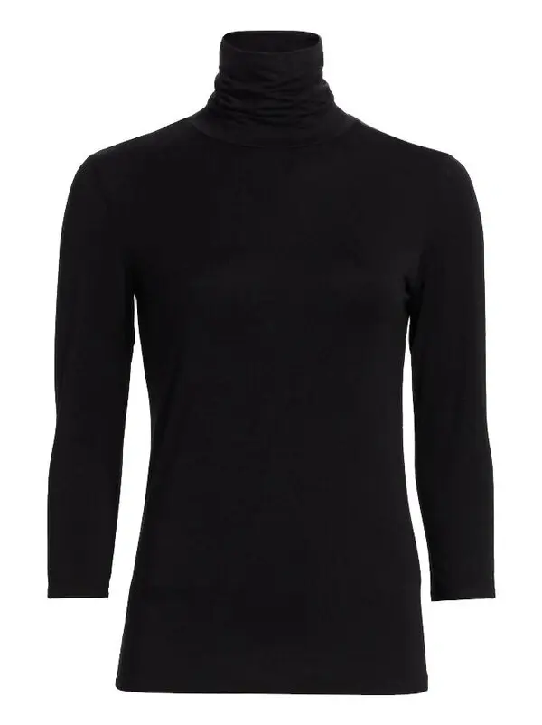 L'Agence Aja Turtleneck - Black