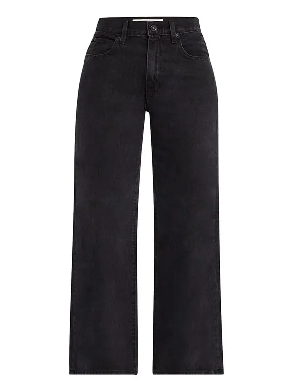 SLVRLAKE Grace Wide-leg Jeans - Black