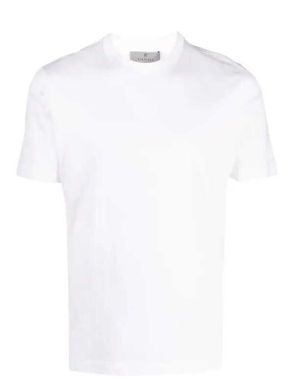 Canali Cotton T-shirt - White