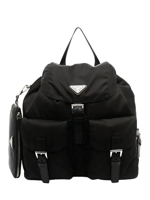 Prada Re-nylon Backpack - Black