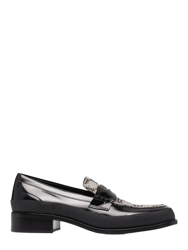 MISBHV The Brutalist Jacquard Loafers - Black