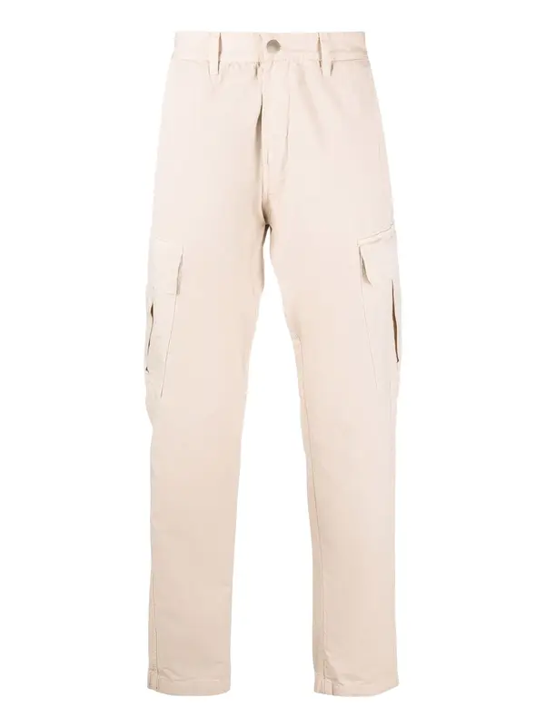 Philipp Plein Straight-leg Cargo Trousers - Neutrals