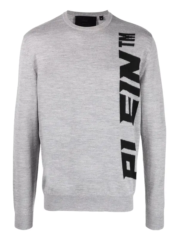 Philipp Plein Logo-print Sweater - Grey