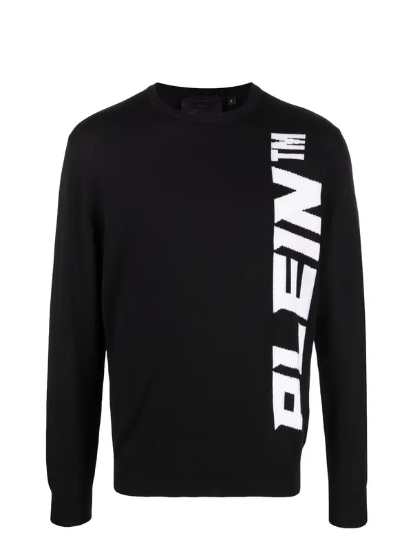 Philipp Plein Logo-print Sweater - Black