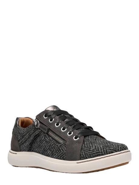 Clarks Nalle Lace-up Sneaker - Dark Grey Int