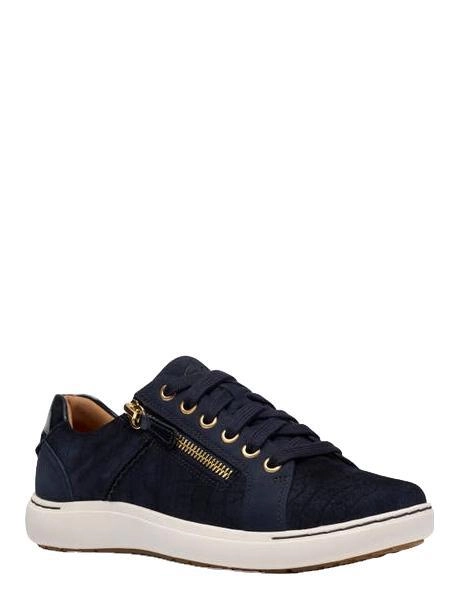 Clarks Nalle Lace-up Sneaker - Navy Interest