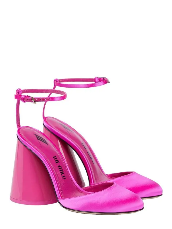 Attico Luz Satin Pumps - Pink