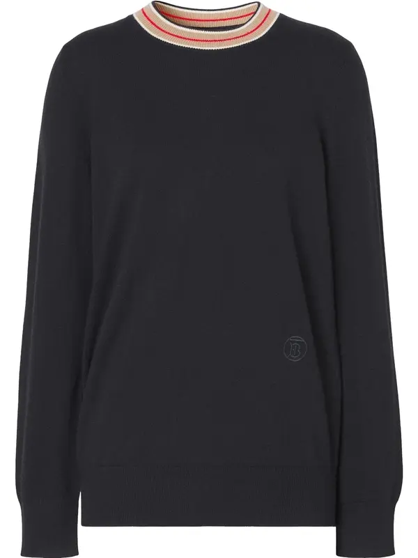 Burberry Cashmere Jumper - Black
