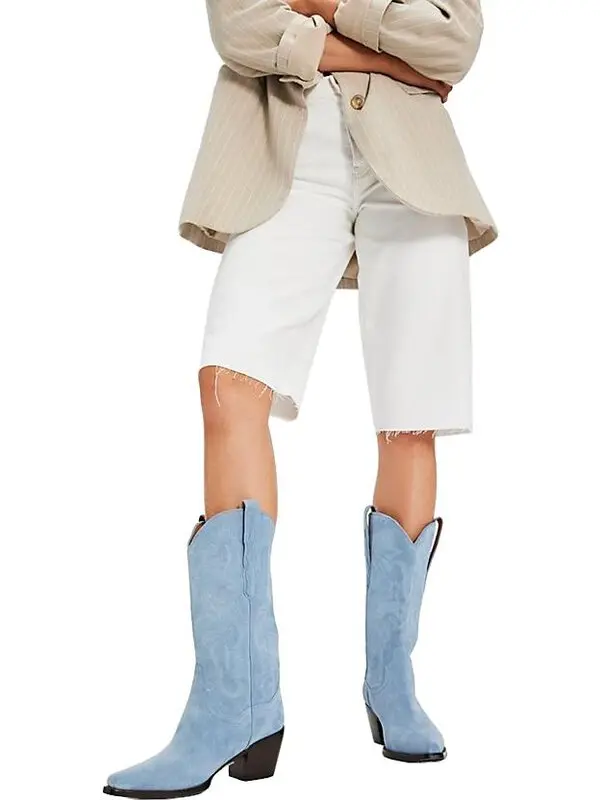 Jeffrey Campbell Dagget Western Boots - Sky
