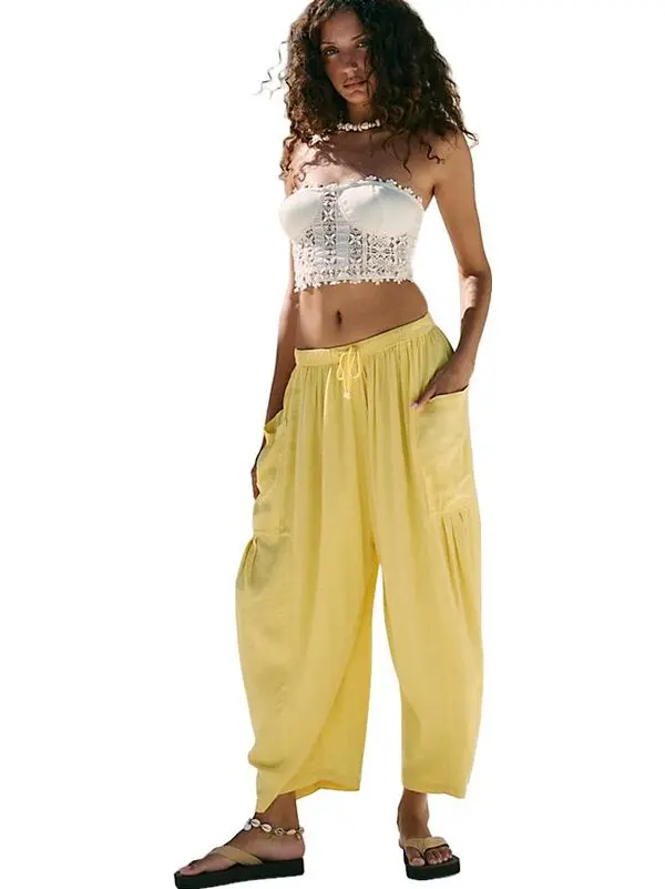 Free People Harem Pants - Sunshine Time