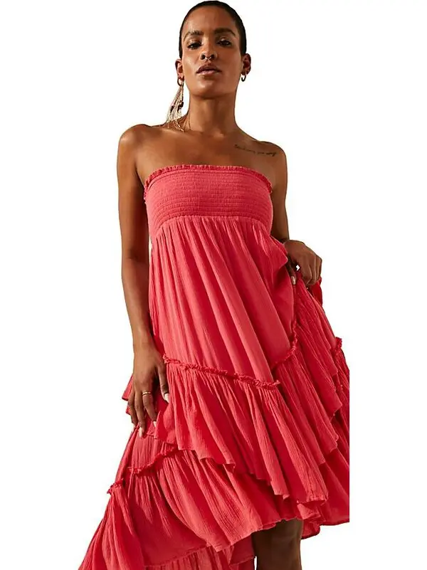 Free People Convertible Skirt - Miami Beet