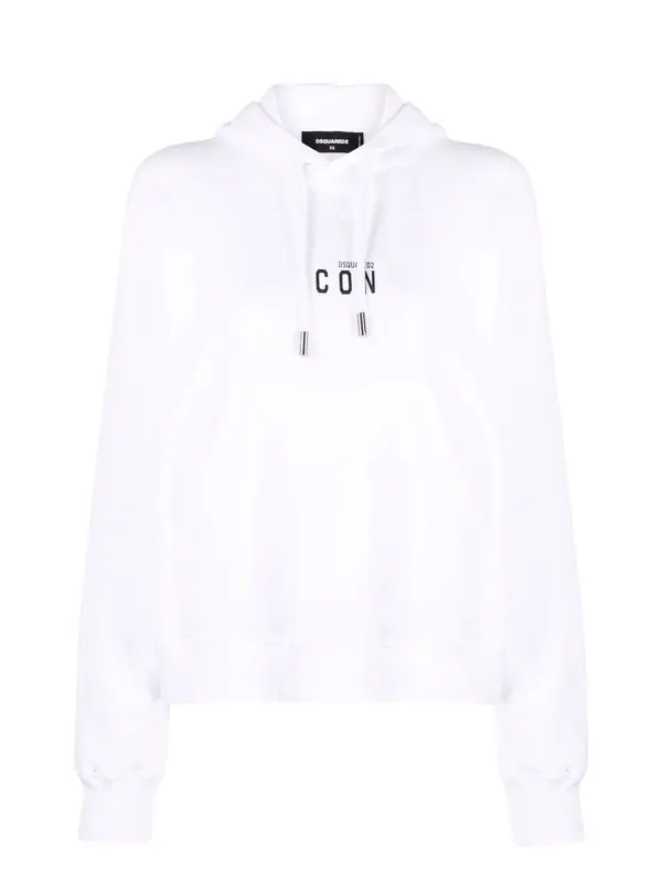 Dsquared2 Logo-print Hoodie - White