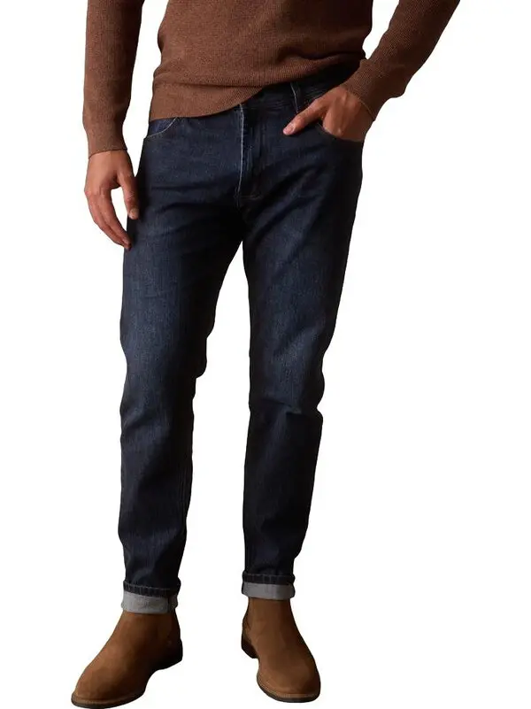 THE NORMAL BRAND Classic Comfort Jeans - Dark Greyson Wash