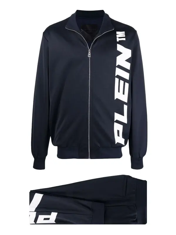 Philipp Plein Logo-print Tracksuit Set - Blue