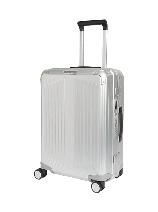 SAMSONITE Lite-box Alu 55cm Cabin Suitcase - Aluminium
