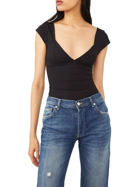 Free People Duo Corset Top - Black