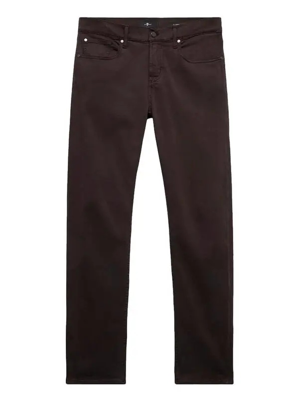 7 For All Mankind Slimmy Slim-straight Jeans - Molasses