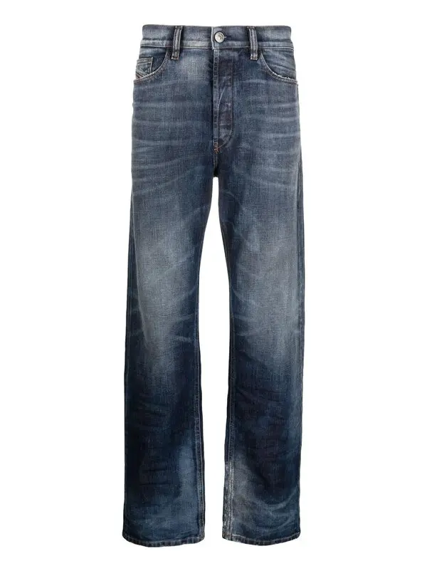 DIESEL® D-macs Straight-leg Jeans - Blue