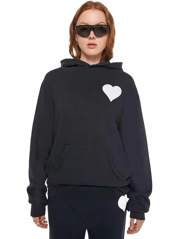 Sprwmn Heart Hoodie - Black
