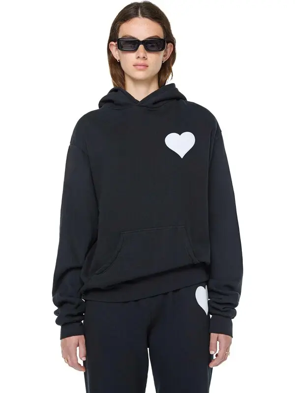 Sprwmn Heart Hoodie - Black