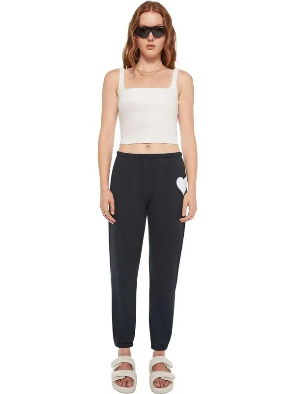 Sprwmn Heart Sweatpants - Black